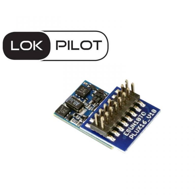 ESU 59824 LokPilot 5 micro DCC, PluX16, Spoor N, TT | Treinplezier