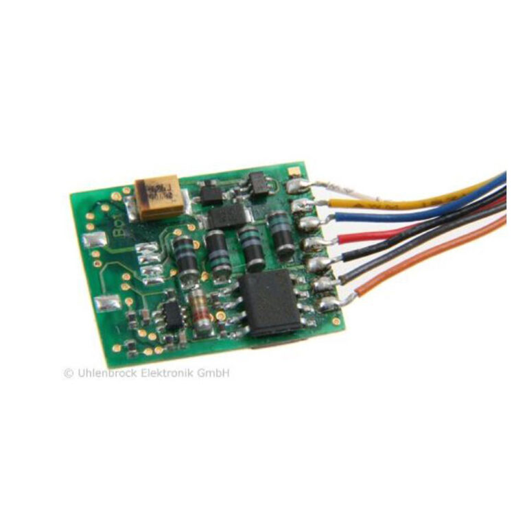 Uhlenbrock 74320 H0 Intelli Drive 2-decoder, 8 pins NEM 652 | Treinplezier